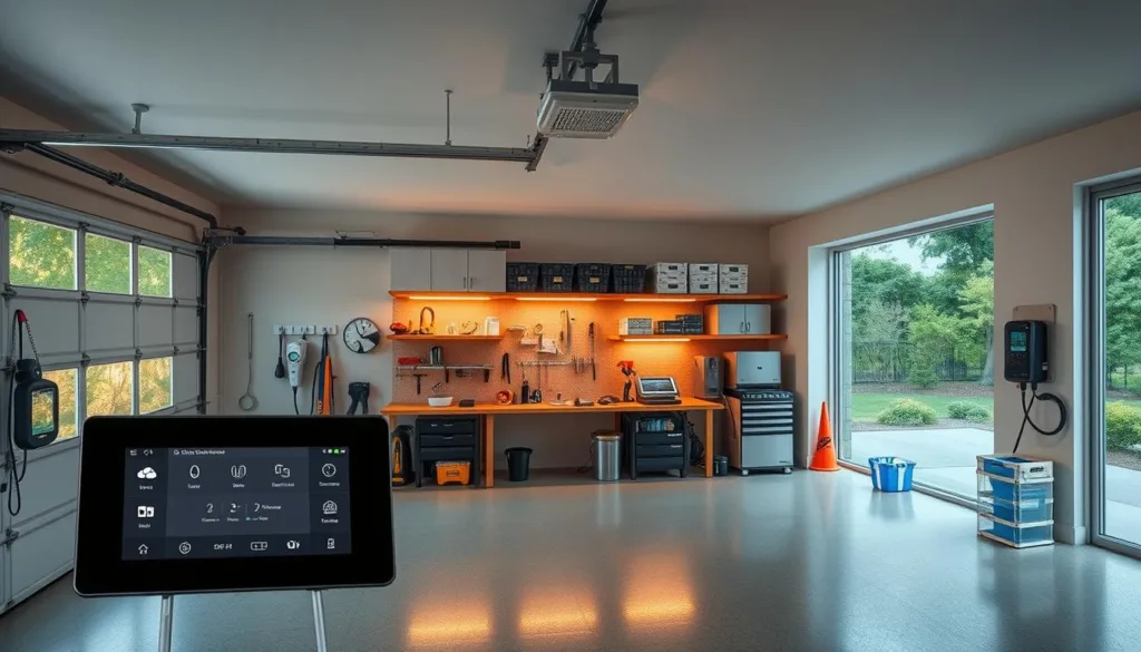 Tech-Savvy Garages: Integrating Smart Devices for a Modern Space
