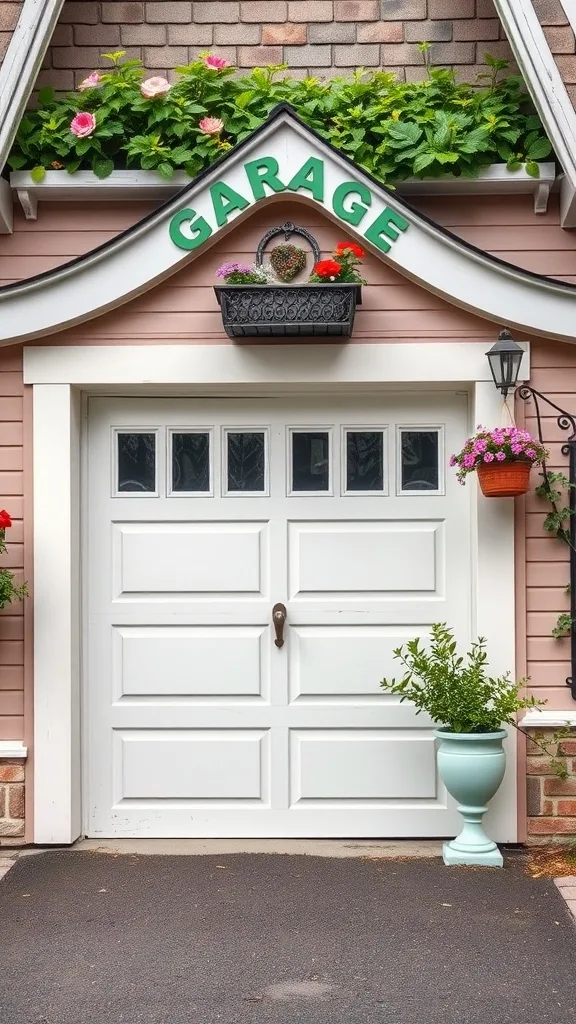13 Aesthetic Garage Entrance Ideas to Elevate Your Curb Appeal | Garage ...