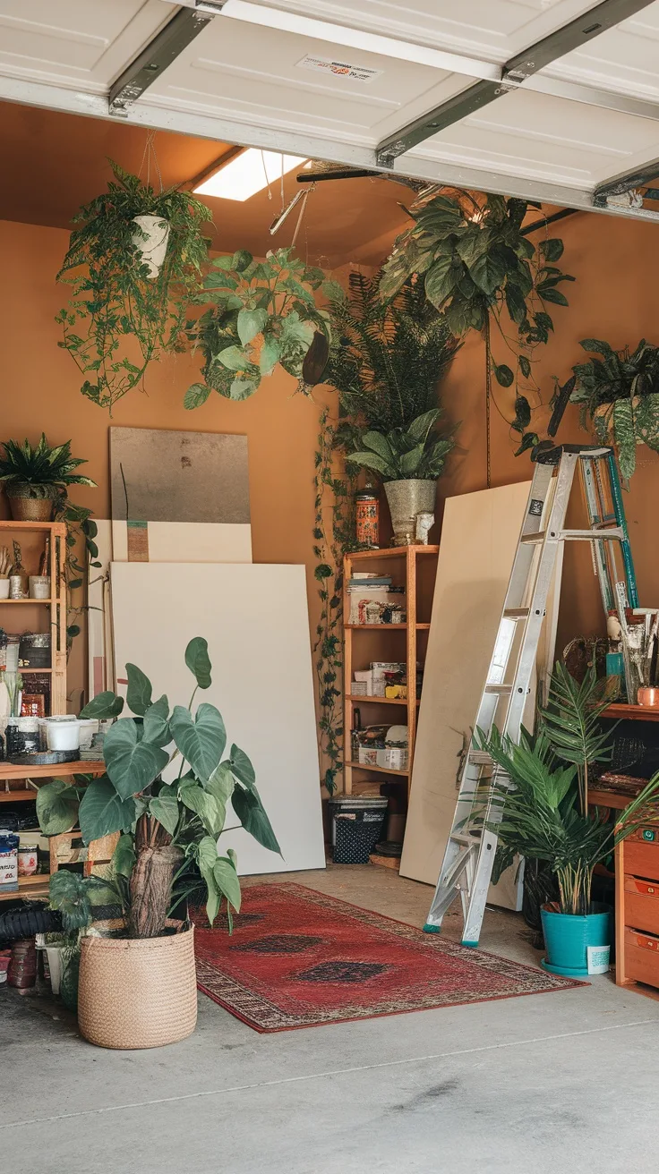 15 Inspiring Transformations for Your Creative Garage Art Studio ...