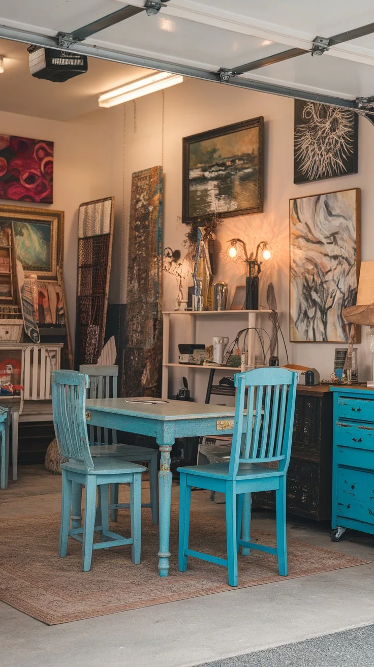 15 Inspiring Transformations for Your Creative Garage Art Studio ...
